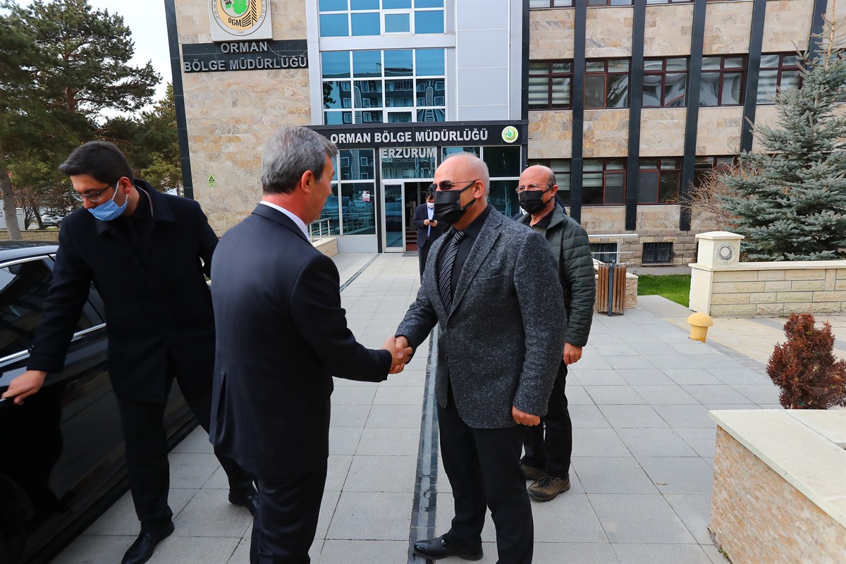 Erzurum Emniyet Müdürlüğü - Erzurum Orman Bölge Müdürlüğü Ziyareti Erzurum Emniyet Müdürlüğü - Erzurum Orman Bölge Müdürlüğü Ziyareti